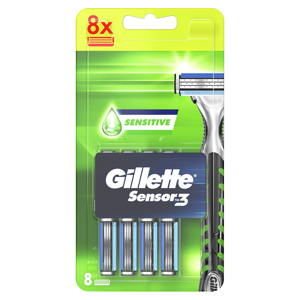 GILLETTE SENSOR3 REZERVA 8BUC/SET – Geolaila
