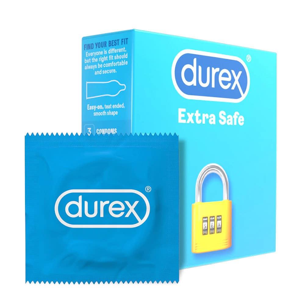 DUREX PREZERVATIVE 3BUC EXTRA SAFE – Geolaila