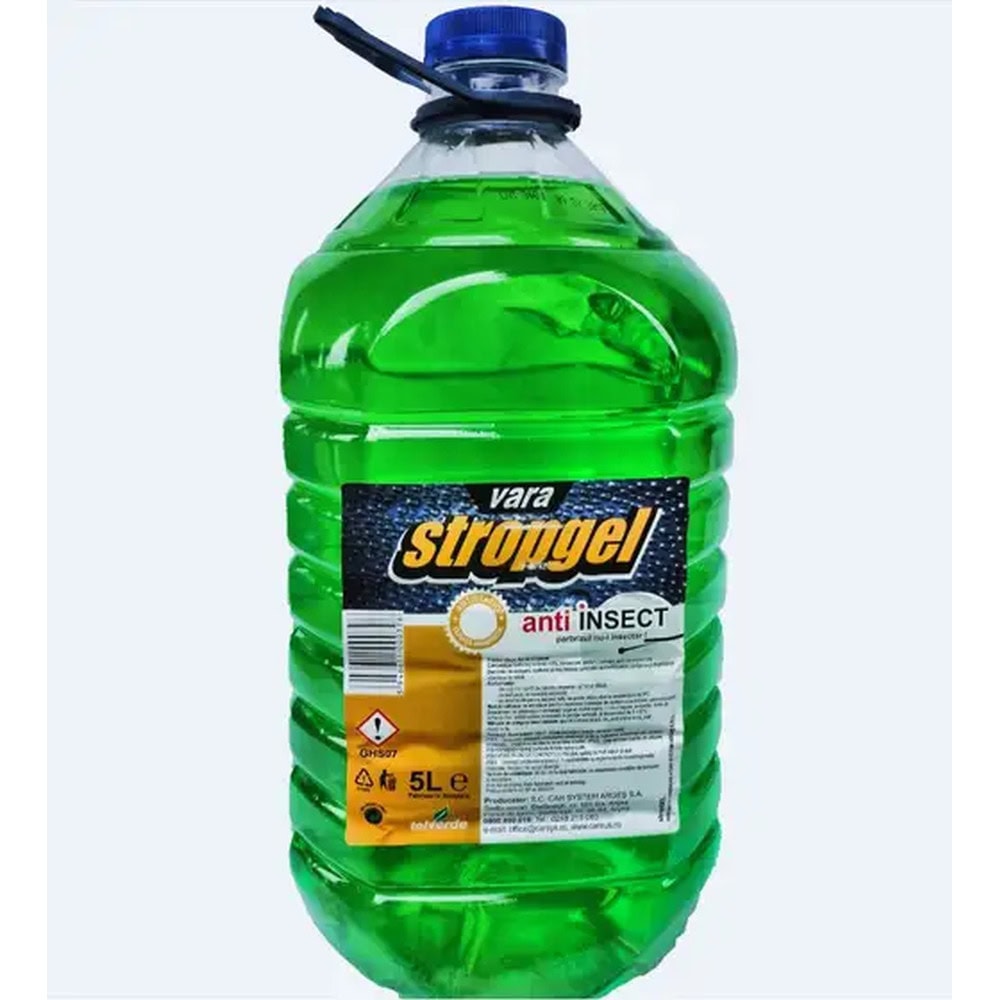 STROPGEL SOLUTIE PARBRIZ VARA ANTI INSECTE 5L – Geolaila