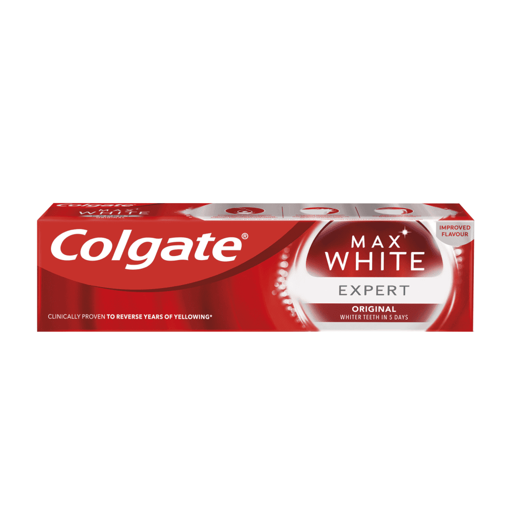 COLGATE 75ML MAX WHITE EXPERT ORIGINAL - Geolaila