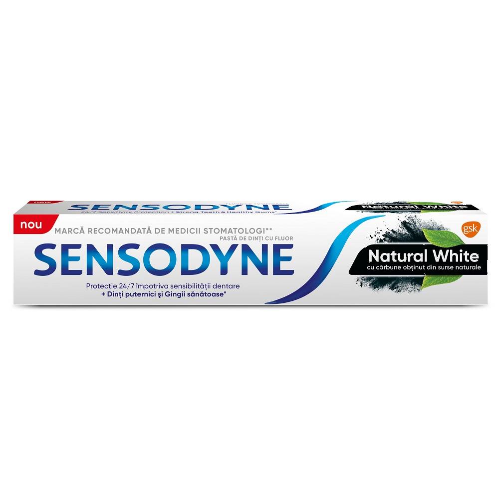 SENSODYNE 75ML NATURAL WHITE - Geolaila