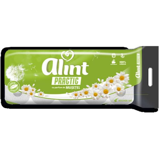 ALINT HARTIE IGIENICA 3STR 10ROLE MUSETEL - Geolaila