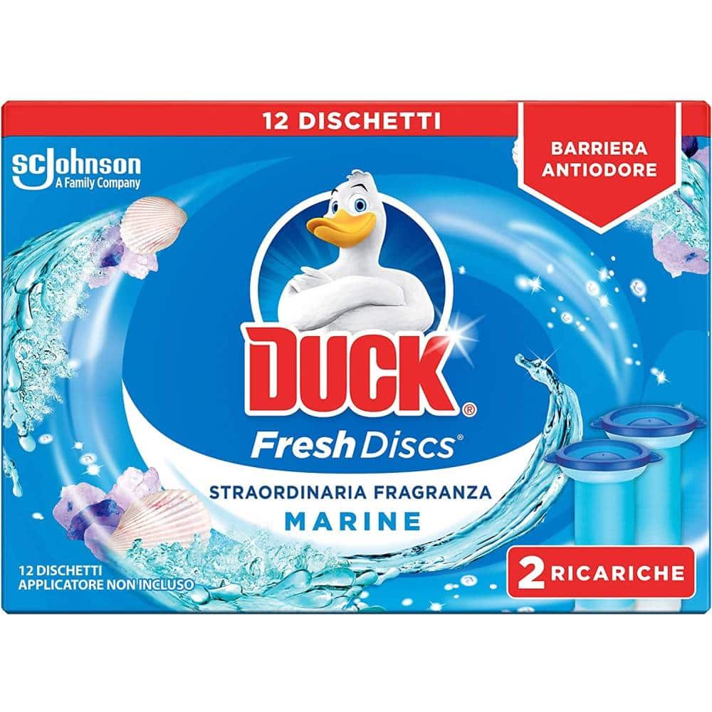 DUCK DISCS REZERVA ODORIZANT WC GEL 2X36ML BLUE – Geolaila