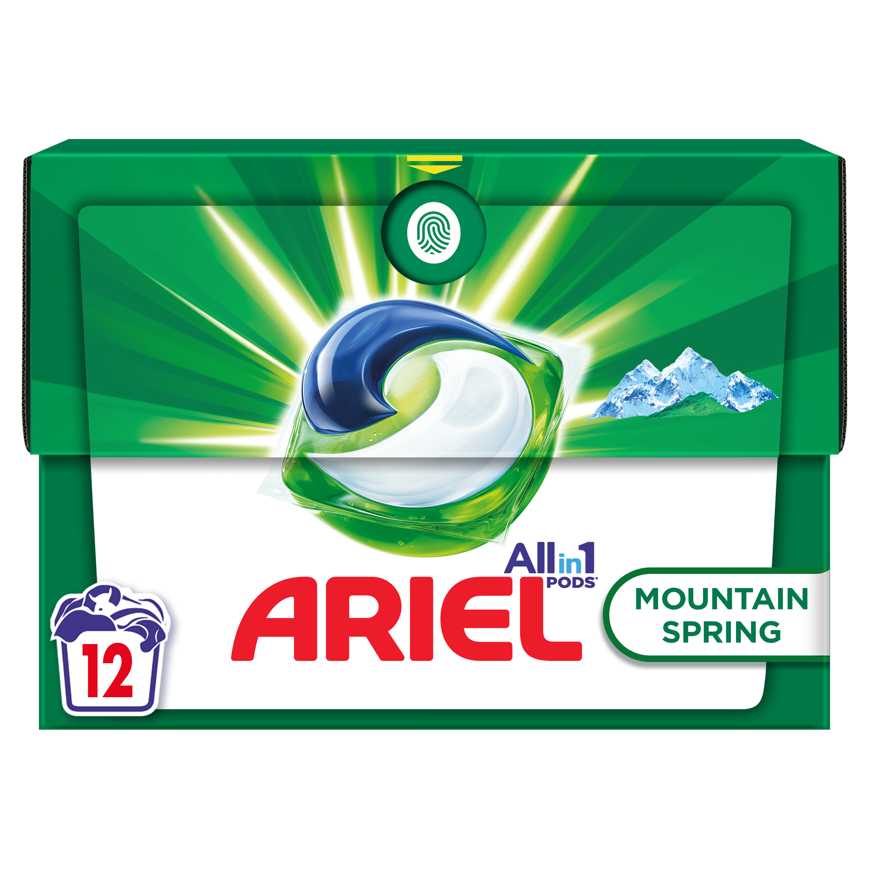 ARIEL DETERGENT CAPSULE 12BUC CUTIE MOUNTAIN SPRING – Geolaila